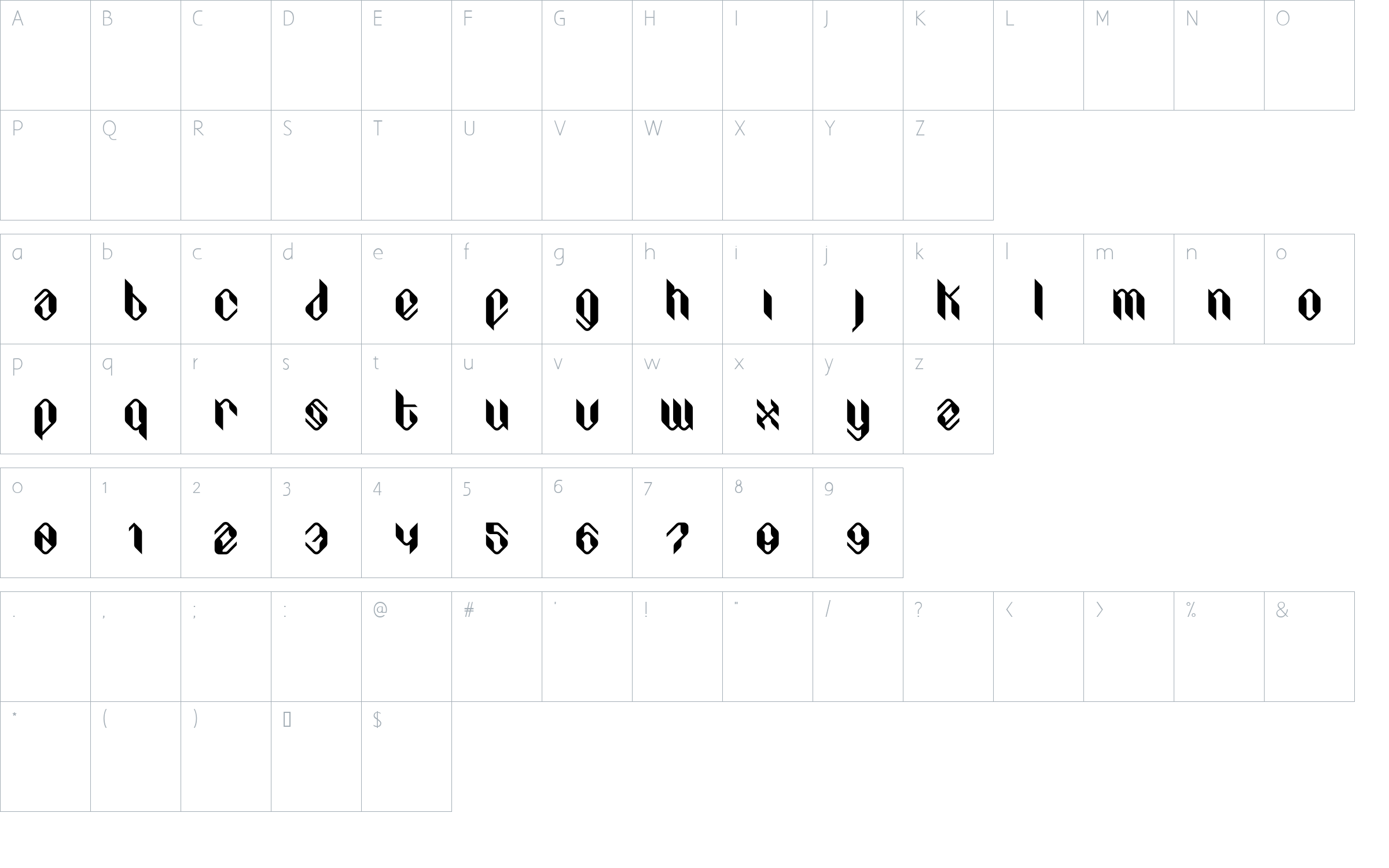 MANTRA – Neo Gothic Font font - clickfreefonts