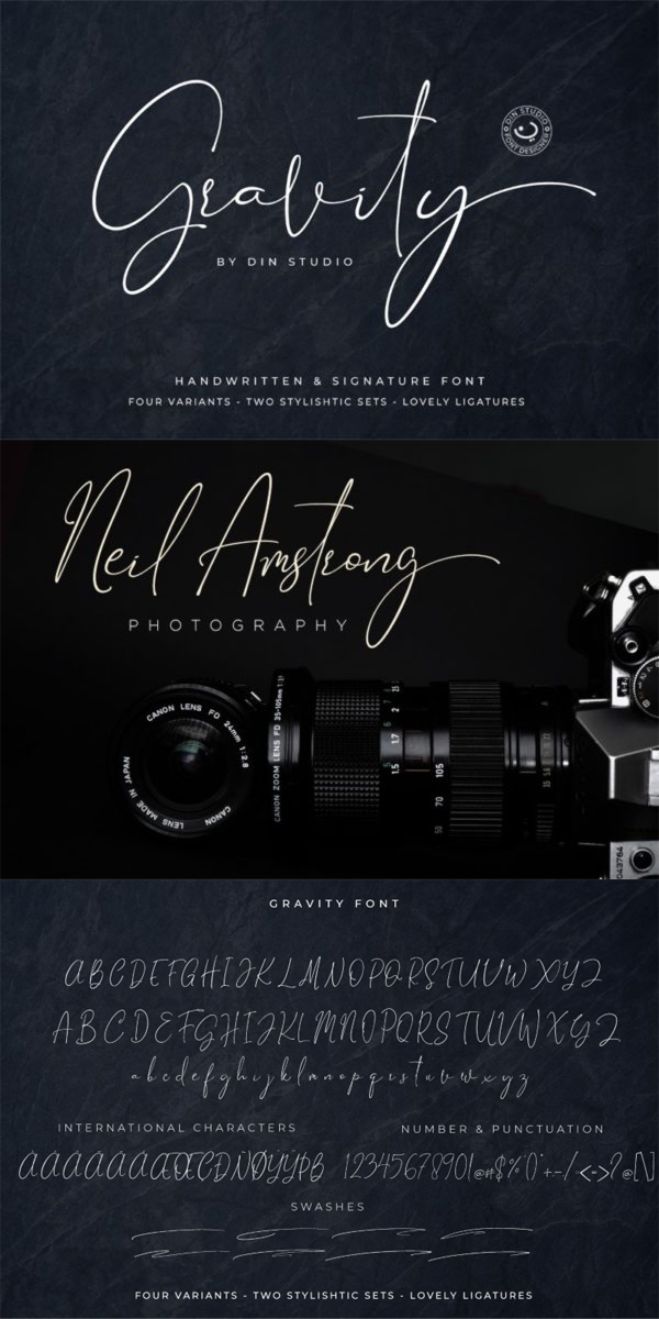 Gravity font - clickfreefonts