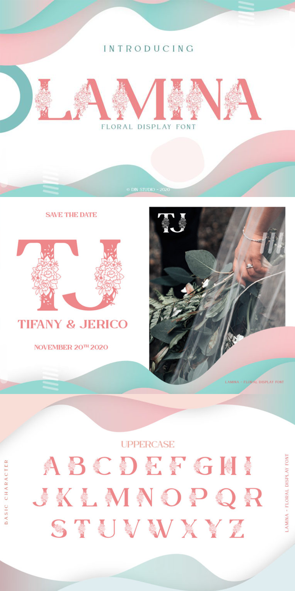 Lamina font - clickfreefonts