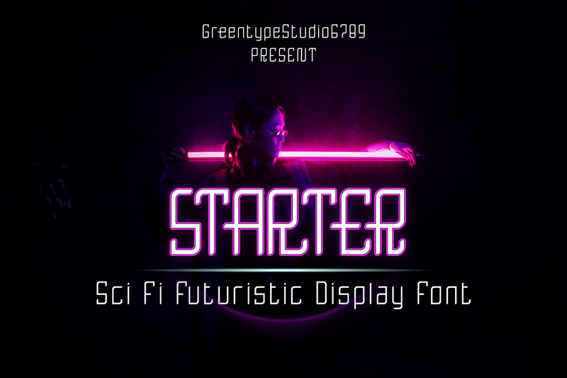Starter font - clickfreefonts