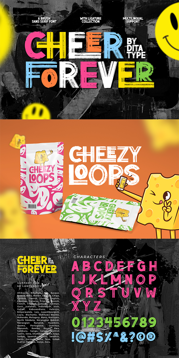 Cheer Forever font - clickfreefonts